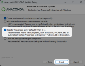 Anacondaのインストール方法 – イガシス研究所